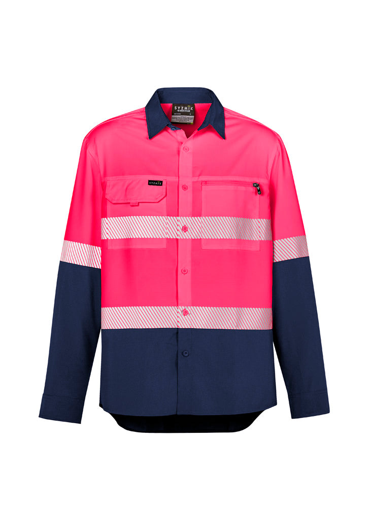 SYZMIK Lightweight Segmented Tape Shirt | Redz Workwear – REDZ WORKWEAR