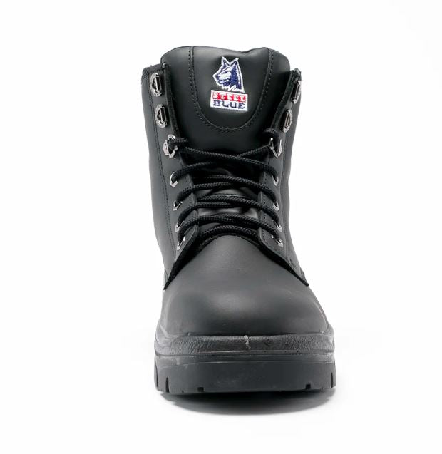 Ladies Lace Up Boots | STEEL BLUE - Argyle 512702 | Redz Workwear ...