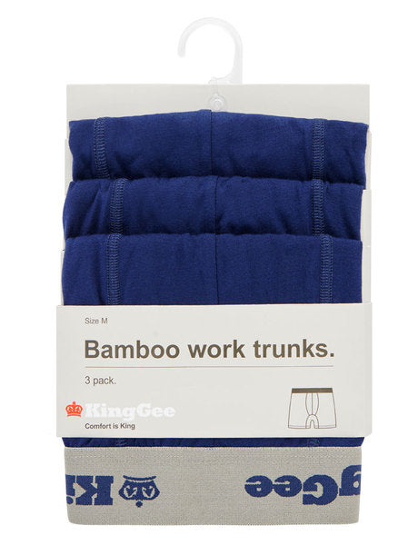 KING GEE Bamboo Work Trunk - 3 Pack - REDZ Workwear – REDZ WORKWEAR